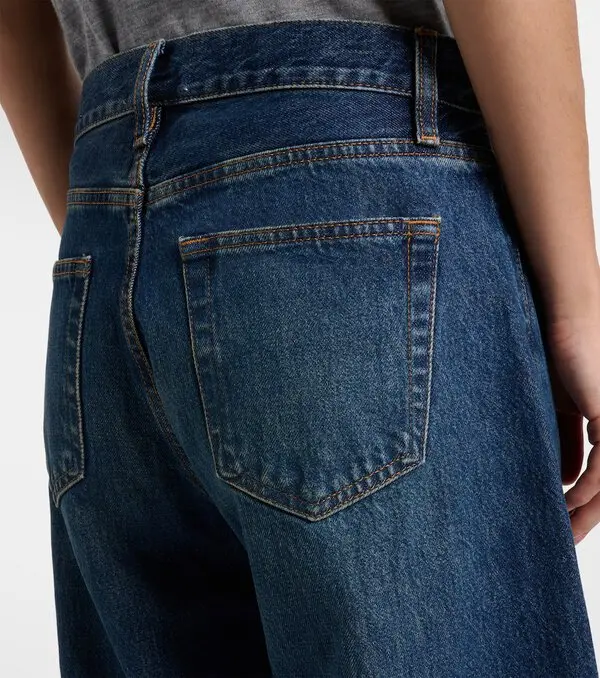 FRAME Loose Low-rise Wide-leg Jeans