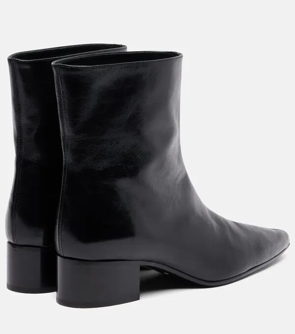 Khaite Andee Ankle Boots - Black