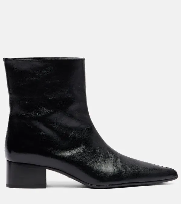 Khaite Andee Ankle Boots - Black