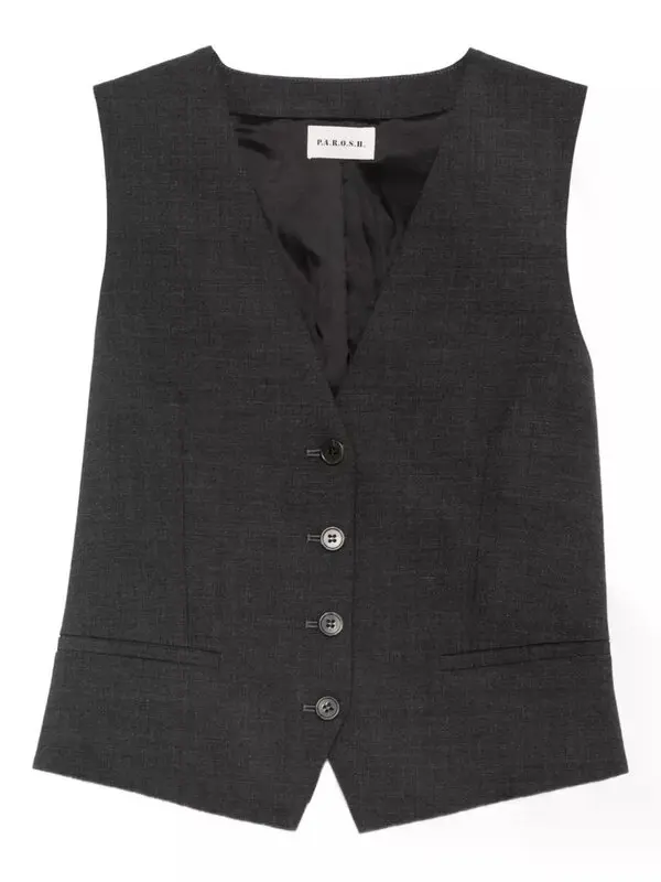 P.a.r.o.s.h Buttoned Waistcoat