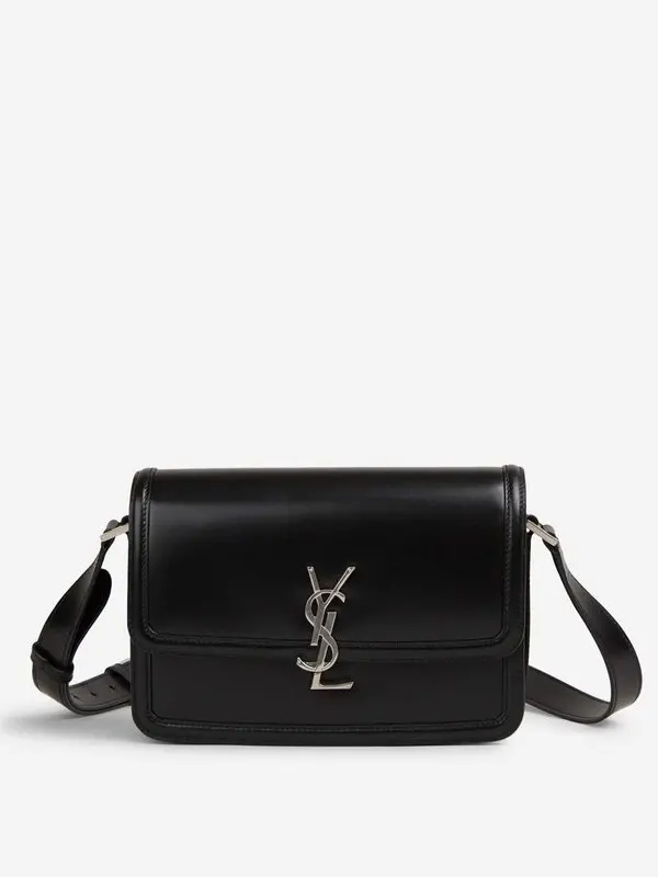 Saint Laurent Solferino Shoulder Bag - Black