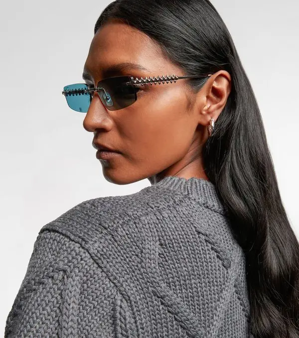 Cartier Clash De Rectangle Sunglasses
