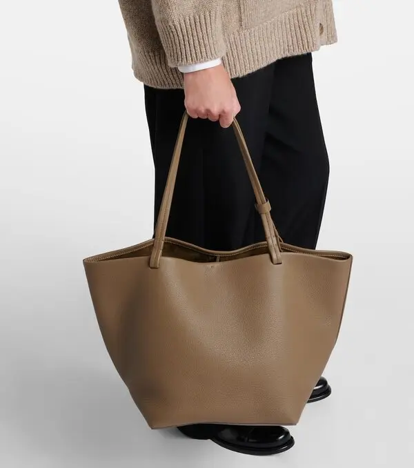 THE ROW Park Medium Leather Tote Bag