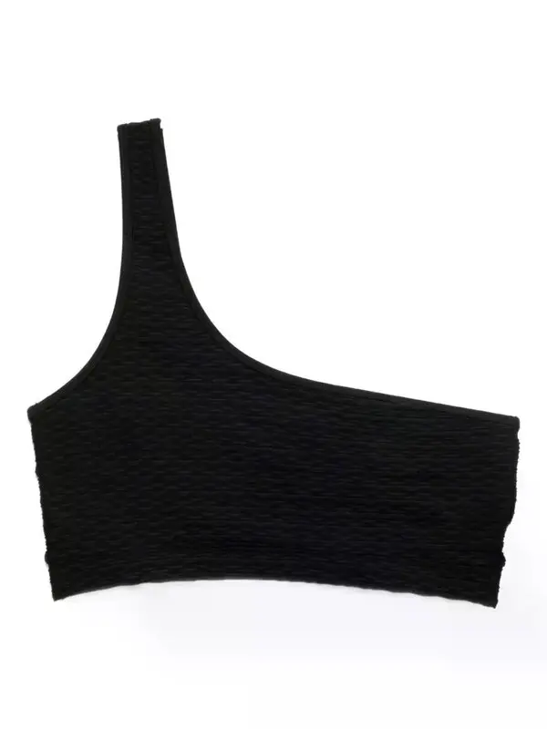 DUSKII One-shoulder Bikini Top - Black