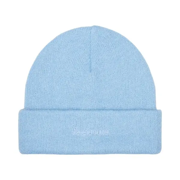 Supreme Mohair Beanie - Blue