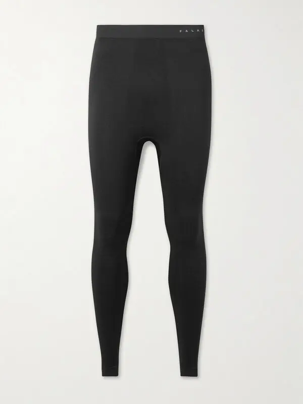 Falke Recycled Ribbed-knit Ski Tights