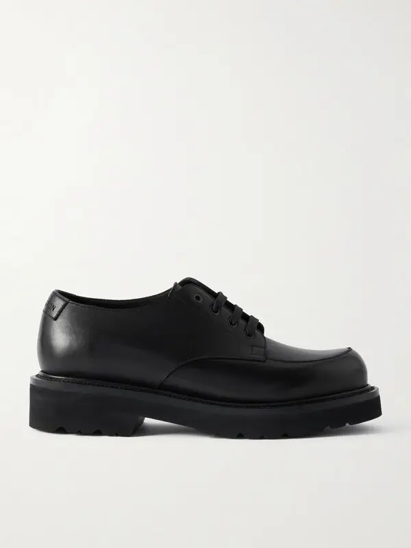 J.M. WESTON Leather Derby Shoes