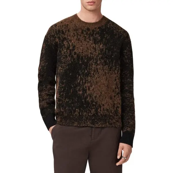 ALLSAINTS Storm Alpaca Blend Crewneck Sweater