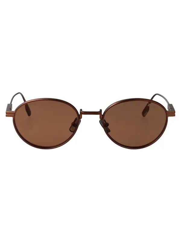 Zegna Sunglasses - Marrone Scuro Op / Marrone
