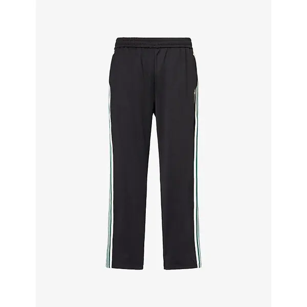 REPRESENT Embroidered-logo Striped-panel Stretch-woven Jogging Bottoms