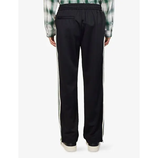 REPRESENT Embroidered-logo Striped-panel Stretch-woven Jogging Bottoms
