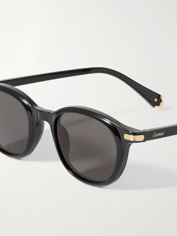 Cartier Godron De D-frame Sunglasses
