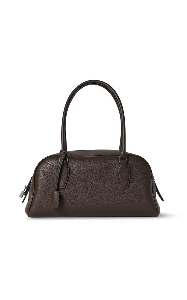 THE ROW E/w India Leather Bag - Brown