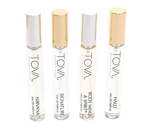 TOVA Essence Of You 0.33oz Edp Pen Spray Collection 4pc - One-color
