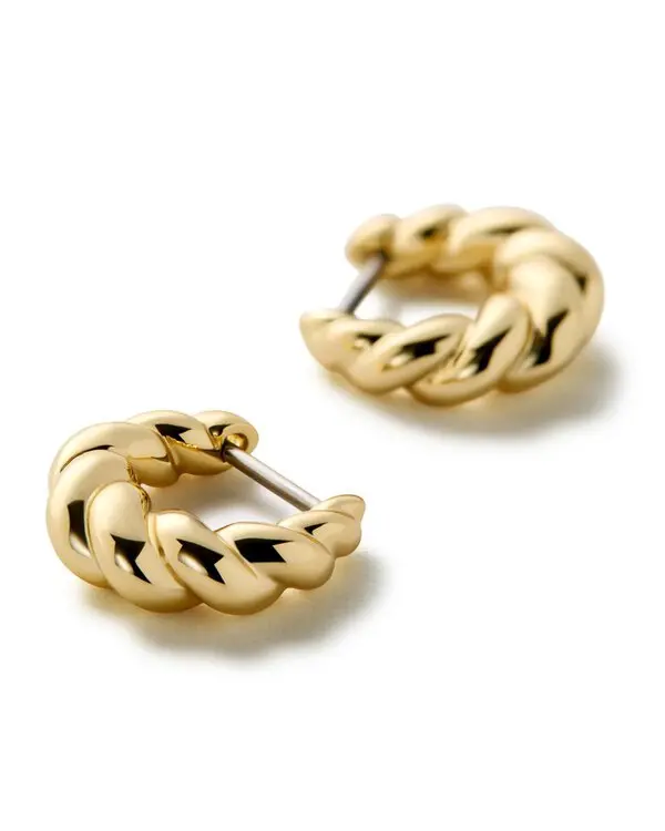 ANA LUISA Paris Mini Twisted Hoop Earrings