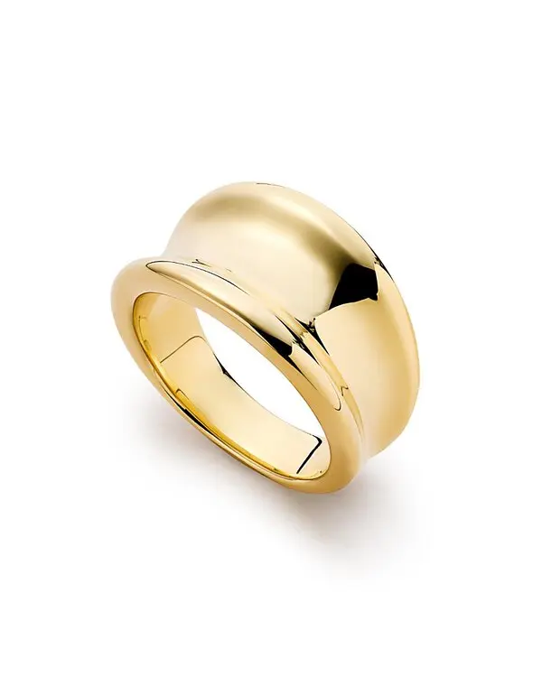 ANA LUISA Wade Band Ring - Gold