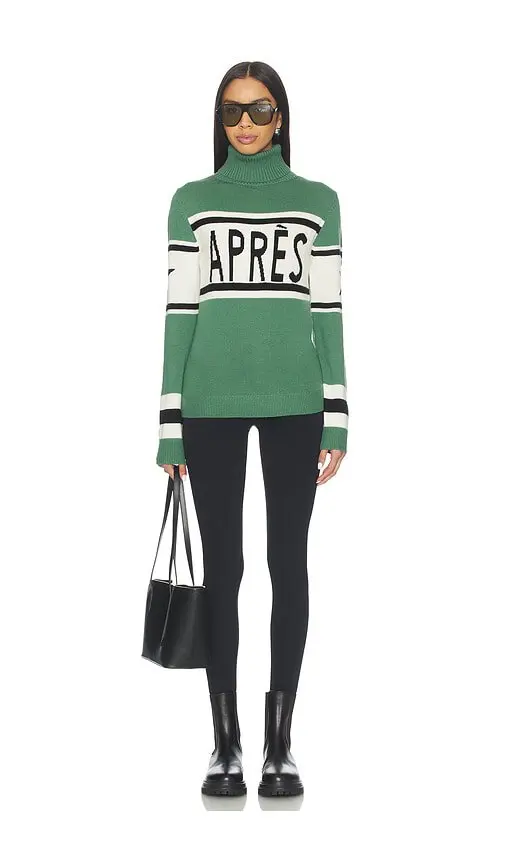 Perfect Moment Apres Sweater - Parisian Green