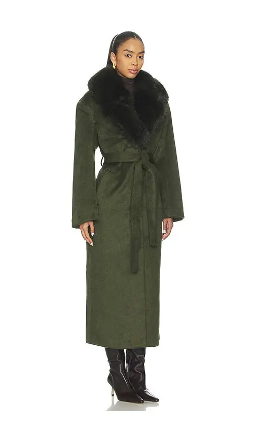 LAMARQUE X Tillie Coat - Olive