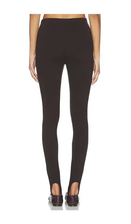 LESET Rio Stirrup Pant - Chocolate