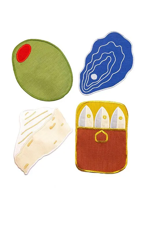 PIECEWORK Hors D'oeuvres Napkins - N,a