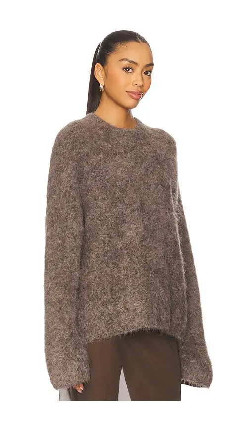 Soft Goat Alpaca Crewneck Pullover