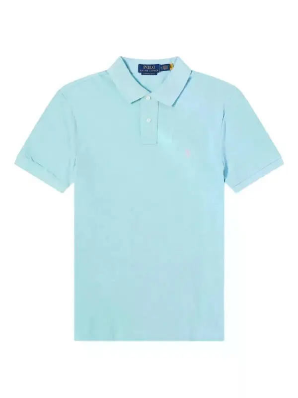 Ralph Lauren Custom Slim Fit Polo Shirt - Blue