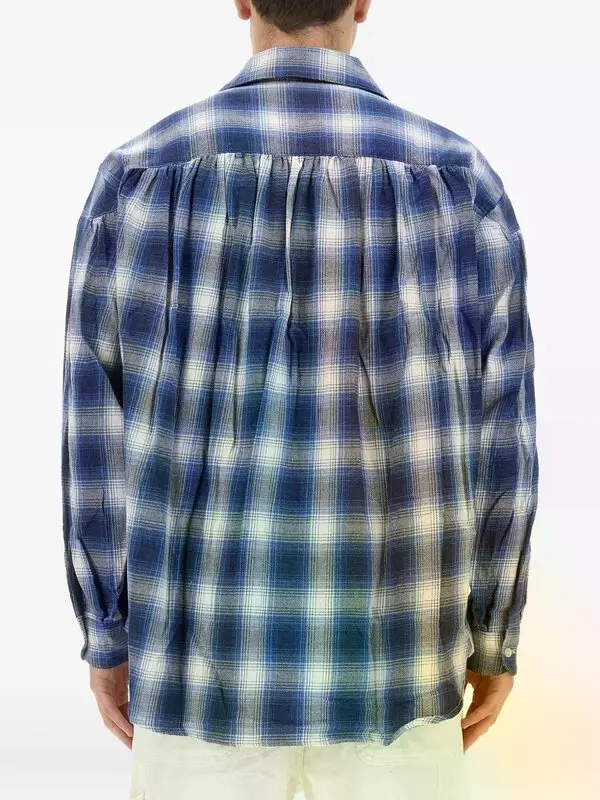 AIE Plaid-check Cotton Shirt