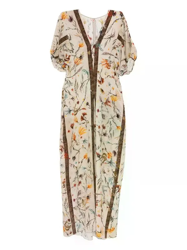 YANGKEHAN Floral-print Maxi Dress