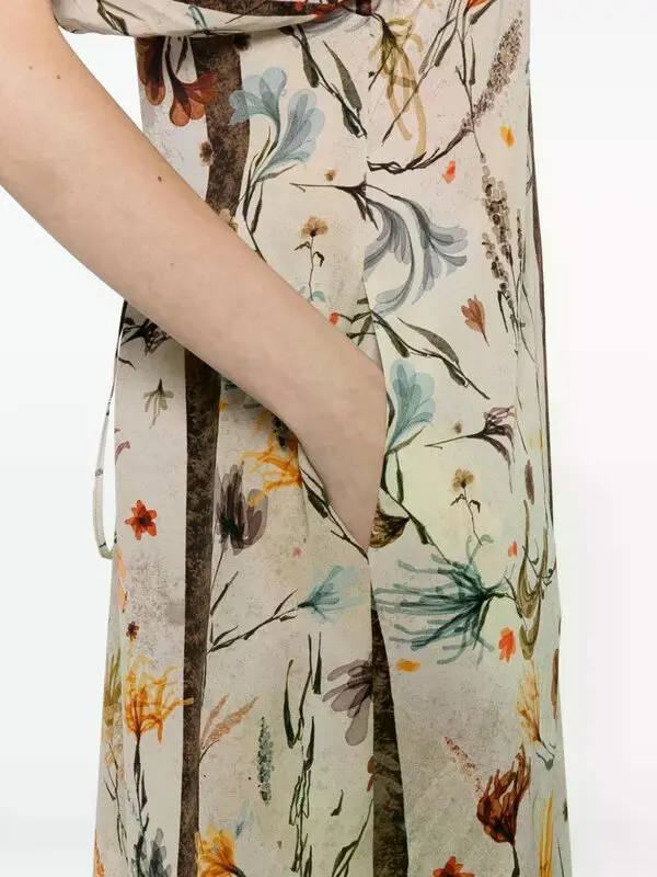 YANGKEHAN Floral-print Maxi Dress