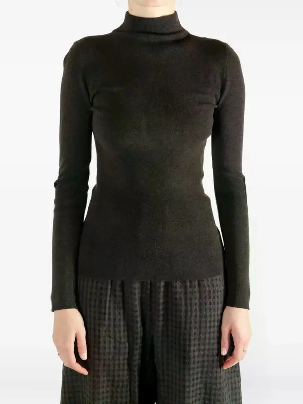 CORTANA Turtleneck Long Sleeve Top