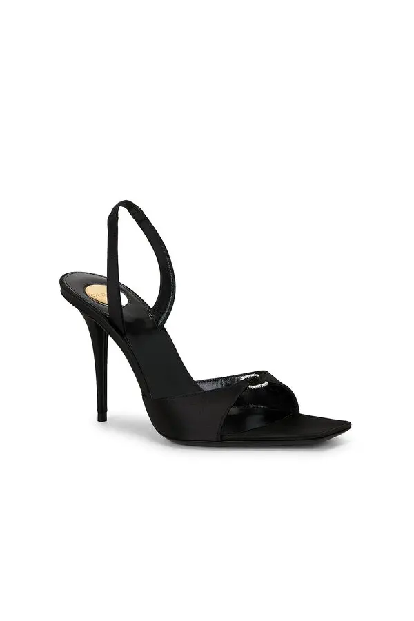 Saint Laurent Daisy Sandal
