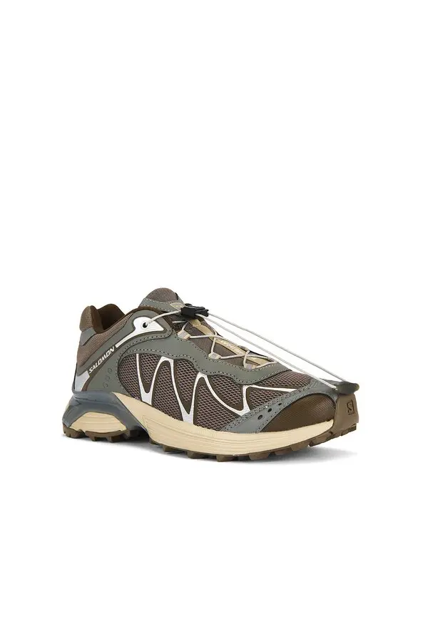 SALOMON Xt-whisper Sneaker - Falcon, Pewter, & White Pepper