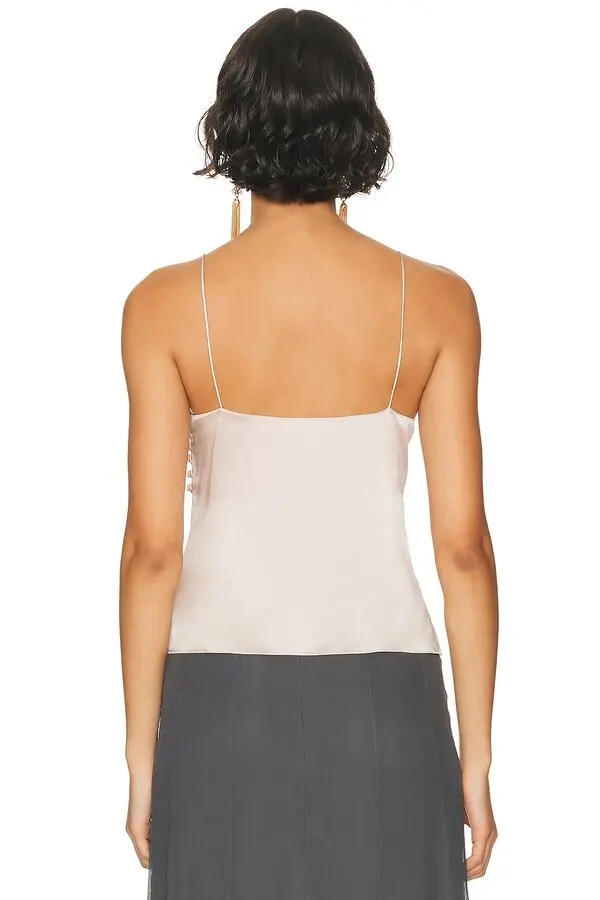 Chloé Lace Trimmed Camisole Top