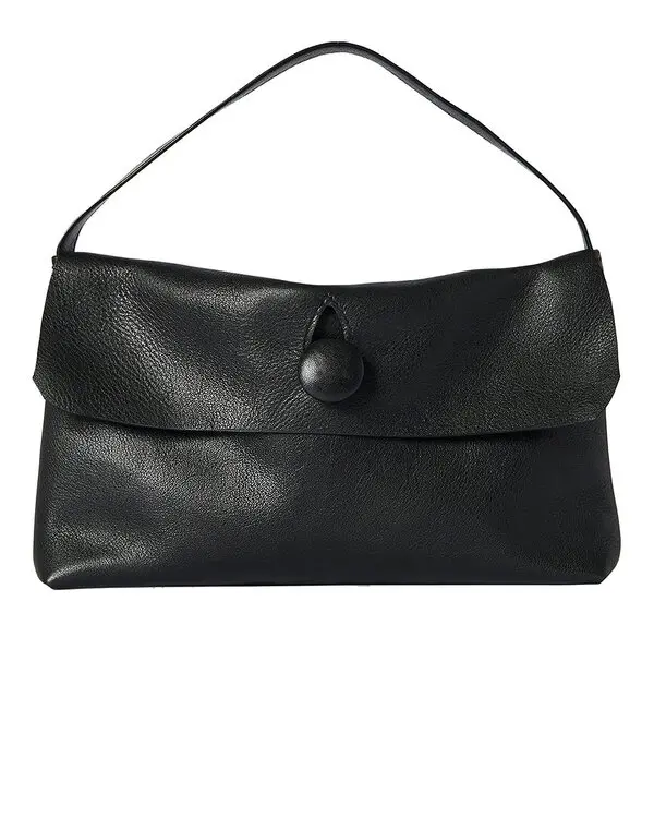 The Row Sally Bag - Black | Editorialist