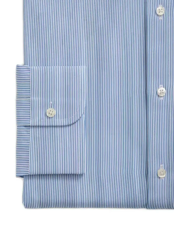 Brooks Brothers Striped Ainsley-collar Shirt