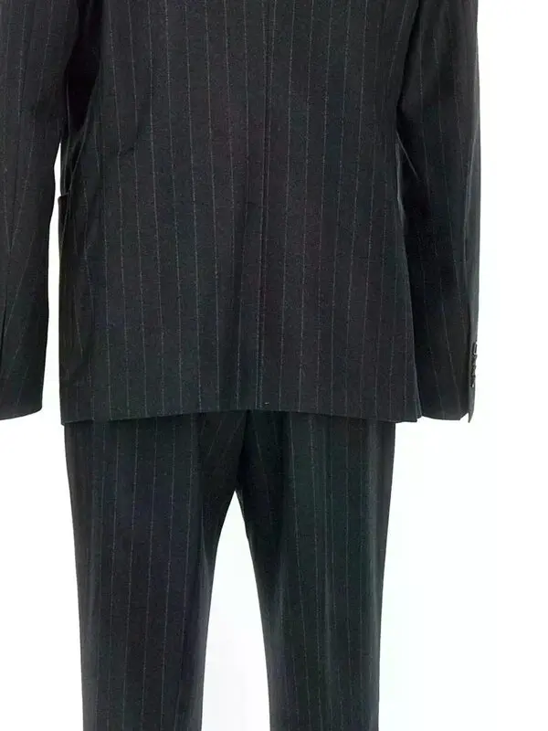 Tagliatore Pinstripe Two-piece Suit - Grey
