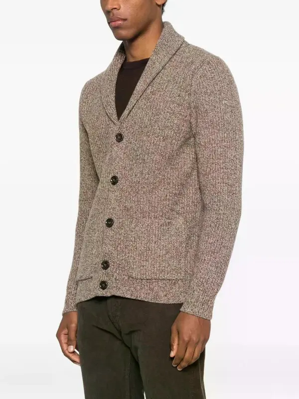 DANIELE FIESOLI Buttoned Shawl-collar Cardigan