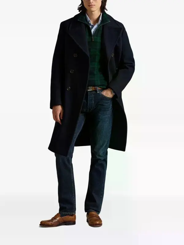Polo Ralph Lauren Plaid Half-zip Sweater