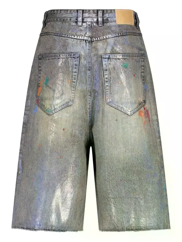 We11Done Logo-patch Shorts
