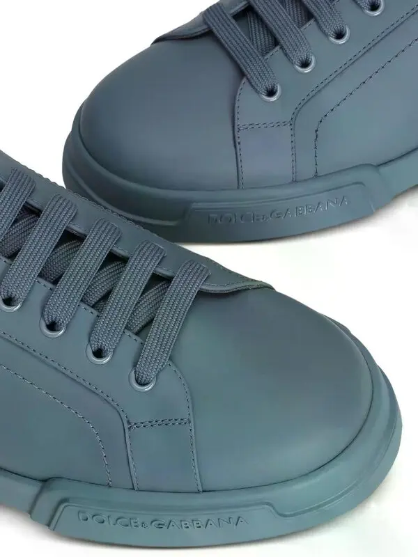 Dolce & Gabbana Portofino Light-strobel Calfskin Sneakers