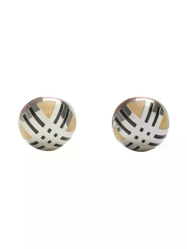 Burberry Check-pattern Cufflinks
