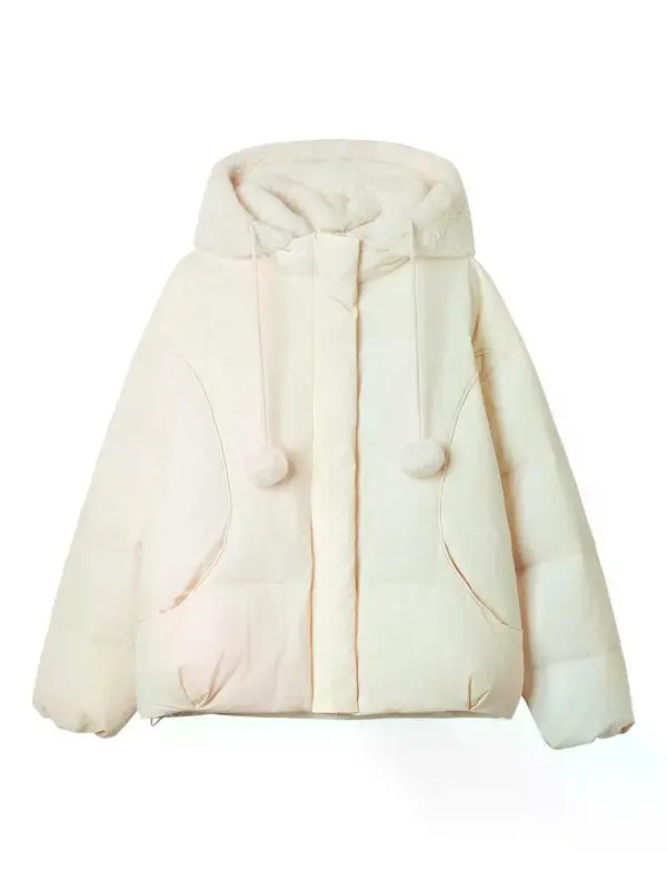 B+AB Faux Fur-hooded Jacket