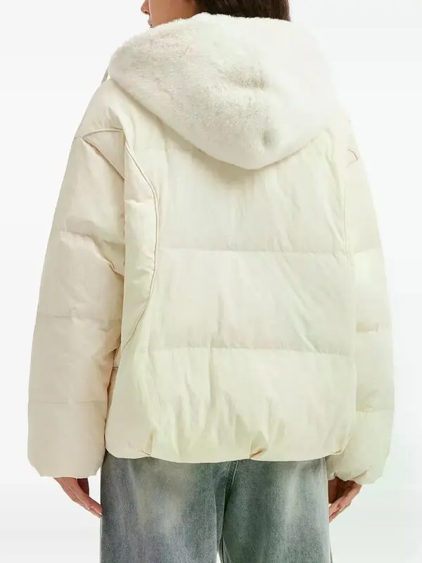 B+AB Faux Fur-hooded Jacket