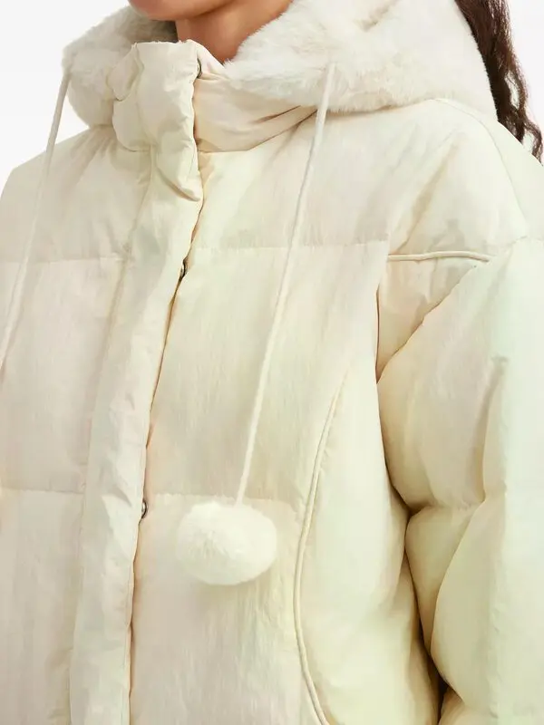 B+AB Faux Fur-hooded Jacket