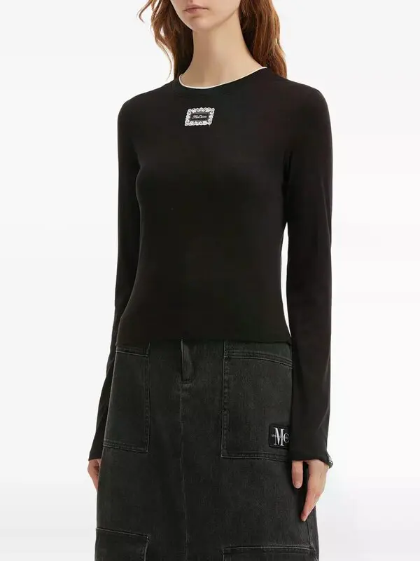 MINI CREAM Long-sleeve Top