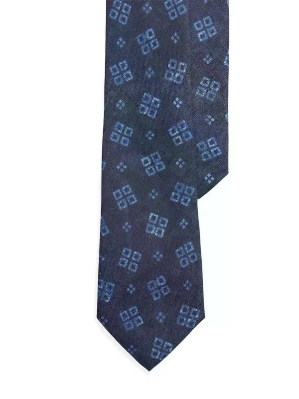 Polo Ralph Lauren Printed Linen Tie