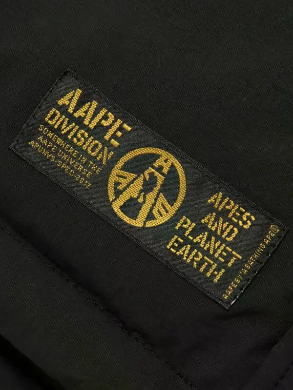 AAPE BY *A BATHING APE Hooded Patch-detail Jacket