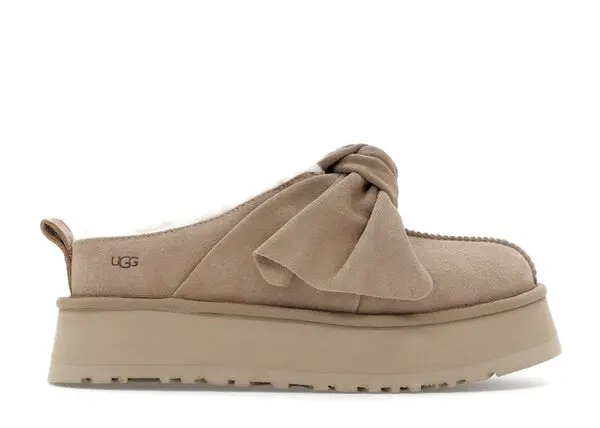UGG Platform Slip-on Bow Slipper