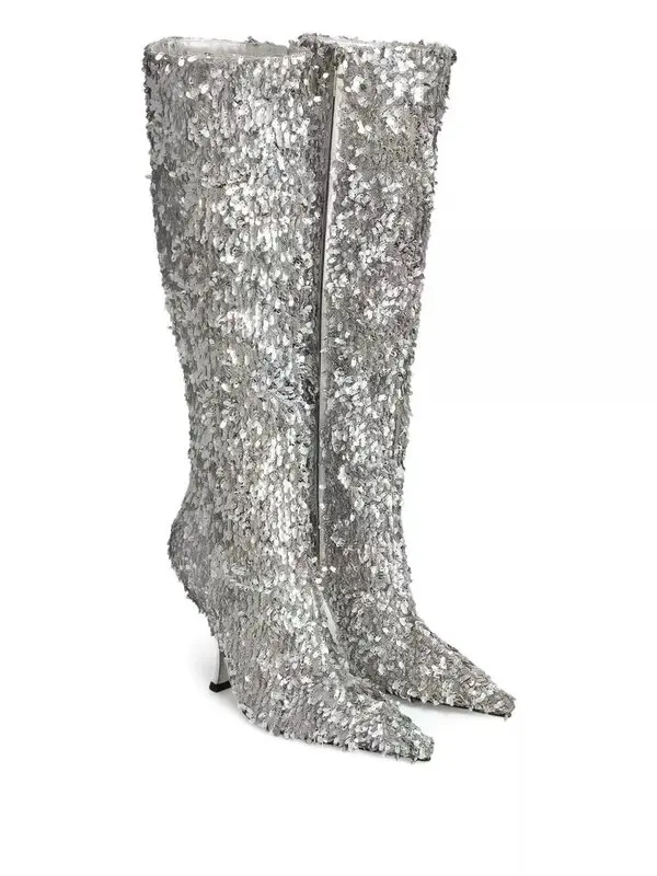 Dolce & Gabbana Sequin-embellished Boots