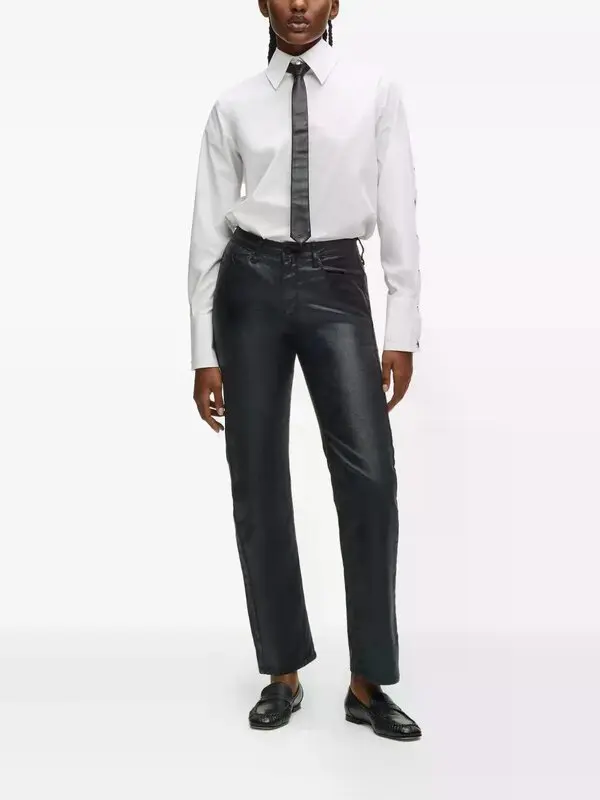 Karl Lagerfeld Mid-rise Straight Jeans